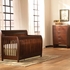 Ragazzi 2 Piece Nursery Set - Envy Stages Crib and 5 Drawer Chest in ...