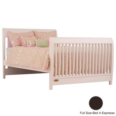 Ragazzi 2 Piece Nursery Set - Envy Stages Crib and 6 Drawer Dresser in ...