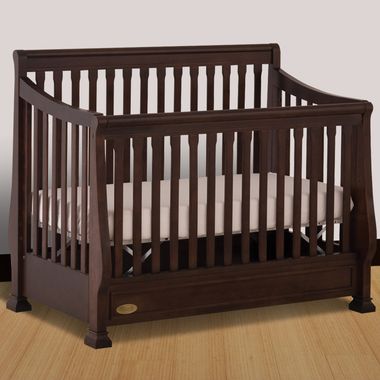Ragazzi 3 Piece Nursery Set - Etruria Stages Sleigh Crib, 3 Drawer ...