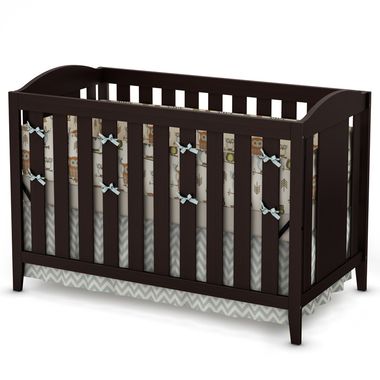 SouthShore 2 Piece Nursery Sets - Angel Crib & 4 Drawer Chest in ...