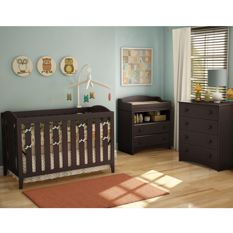 Southshore Nursery Sets - Angel Crib, Changing Table and 4 Drawer Chest ...