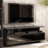 Southshore Reflekt TV Media Stand in Gray Oak FREE SHIPPING