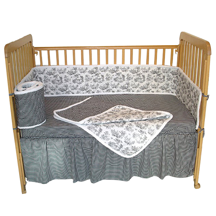 Sleeping Partners Toile Black Crib Bedding Collection FREE SHIPPING