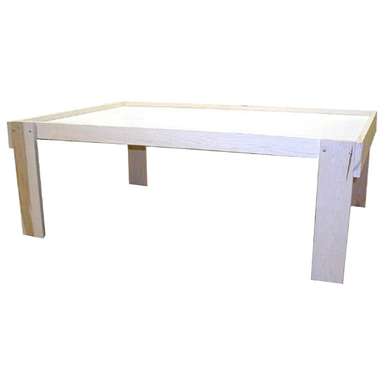 BEKA Kids Train/Play Table with 1/2? split top by Beka - FREE SHIPPING