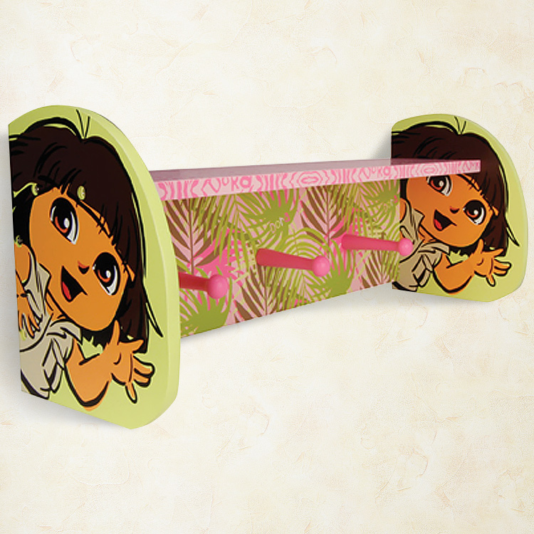 Trend Lab Nickelodeon Dora the Explorer Exploring the Wild Shelf with ...