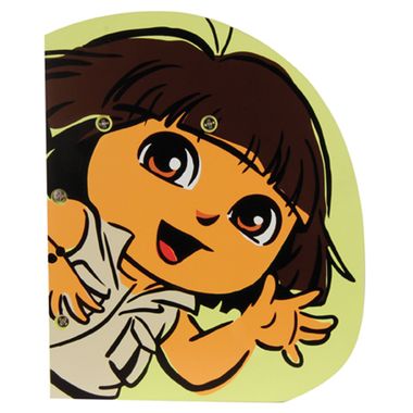 Trend Lab Nickelodeon Dora the Explorer Exploring the Wild Shelf with ...