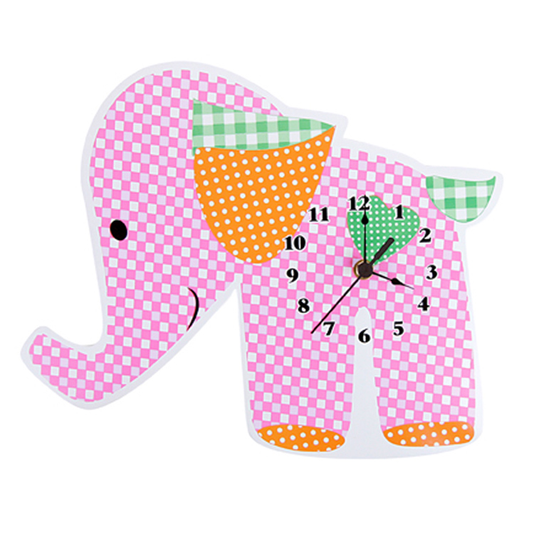 Trend Lab Sherbet Elephant Wall Clock FREE SHIPPING - $32.08
