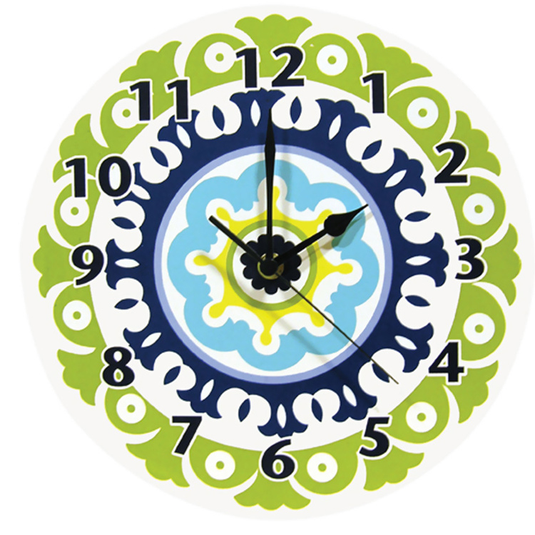 Trend Lab Waverly Solar Flair Wall Clock FREE SHIPPING - $33.08