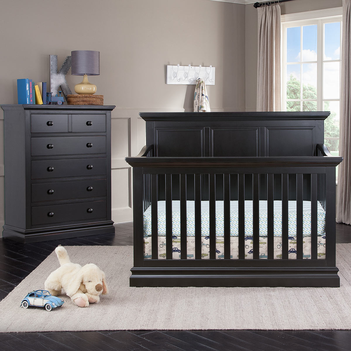 Westwood Design Pine Ridge 2 Piece Nursery Set - Convertible Panel Crib ...