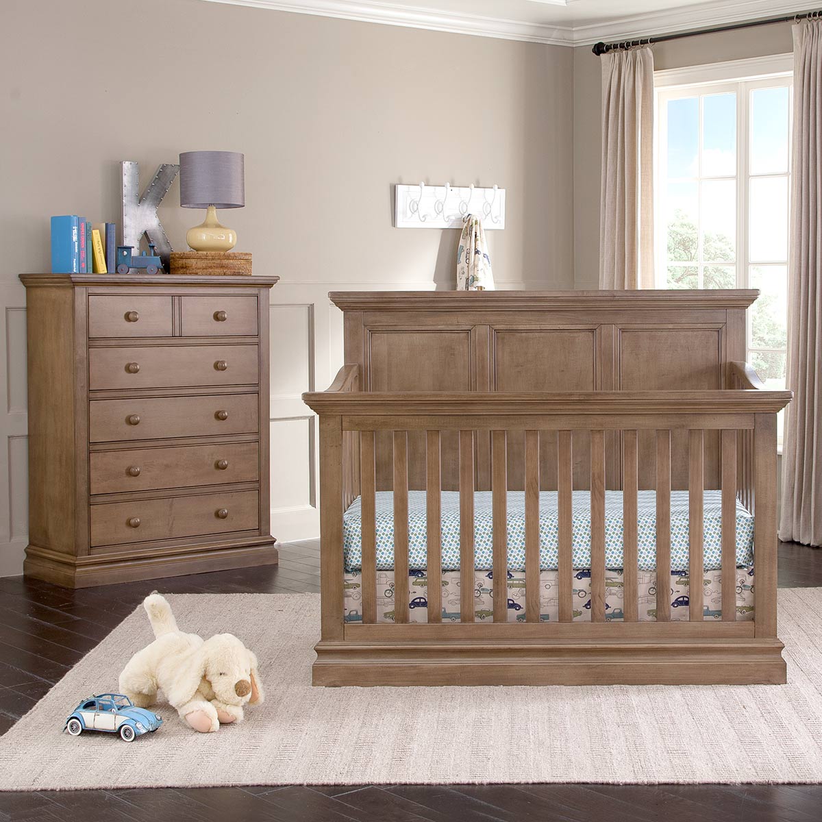 Westwood Design Pine Ridge 2 Piece Nursery Set - Convertible Panel Crib ...
