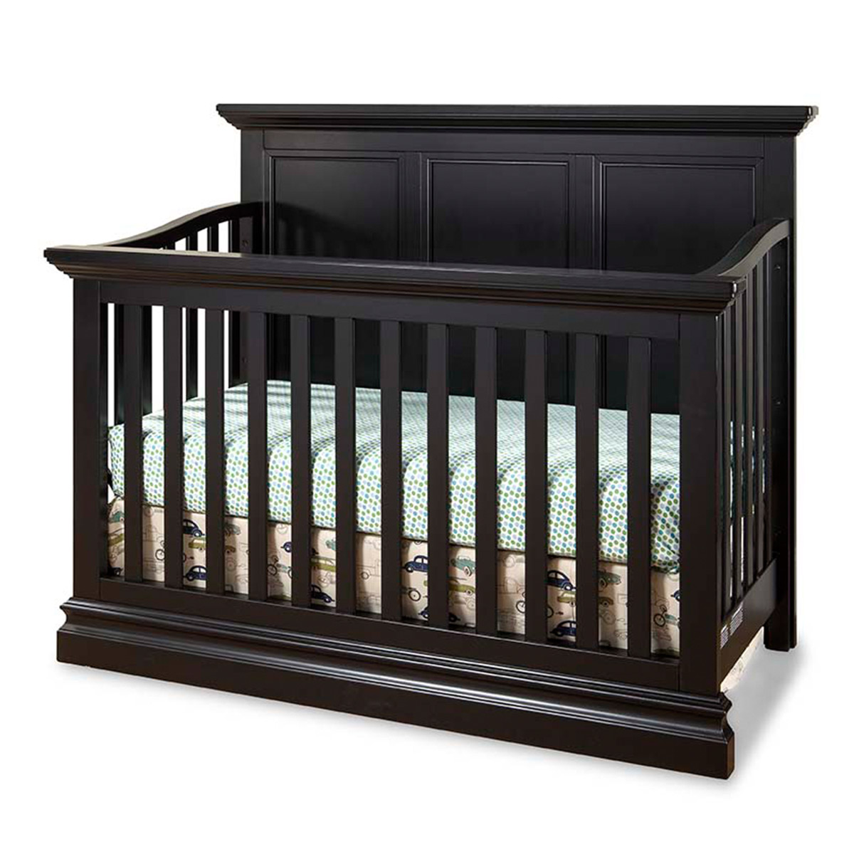 Westwood Design Pine Ridge Convertible Panel Crib in Black FREE SHIPPING