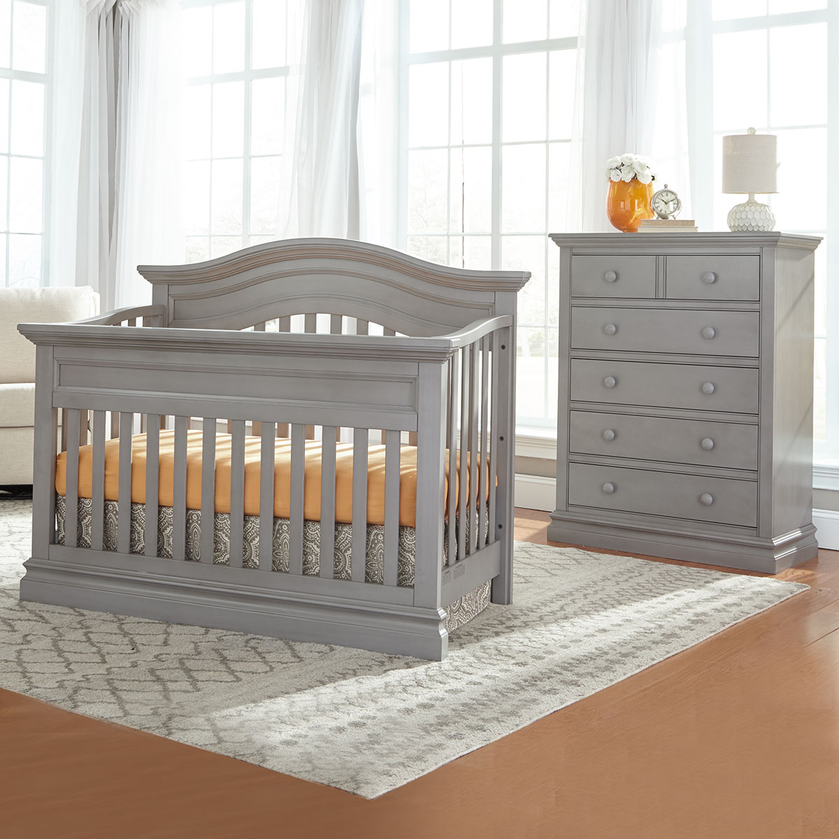 Westwood Design Stone Harbor 2 Piece Nursery Set - Convertible Panel ...