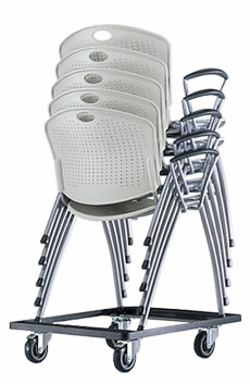 SitOnIt Seating Stacking Cart for Anytime Chairs