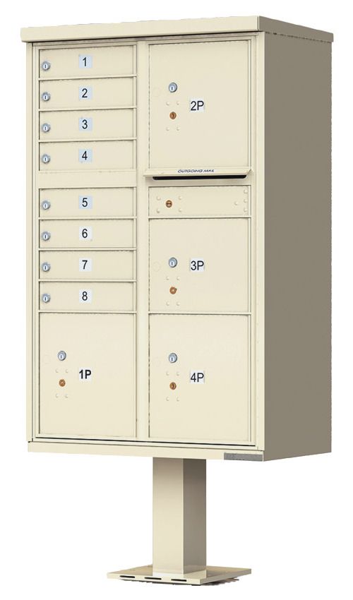 8 Tenant Door Unit CBU Apartment Mailbox