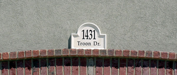 Arch Classic Address Block