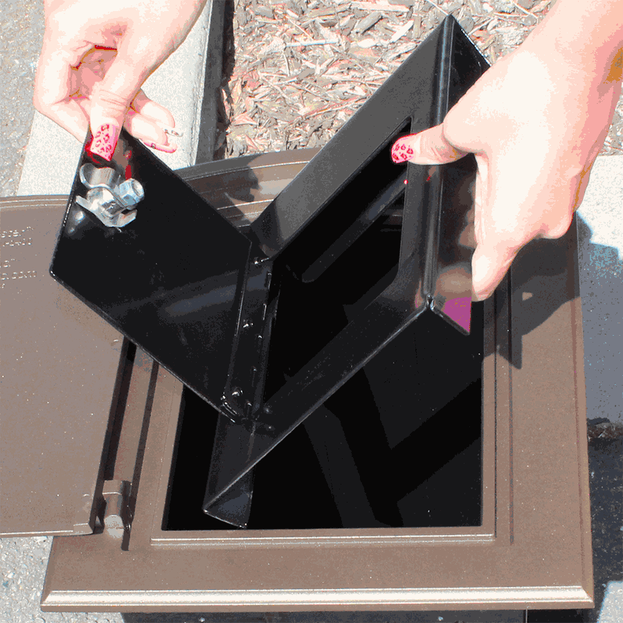 Manchester Column Mailbox Locking Conversion Kit (no mailbox)