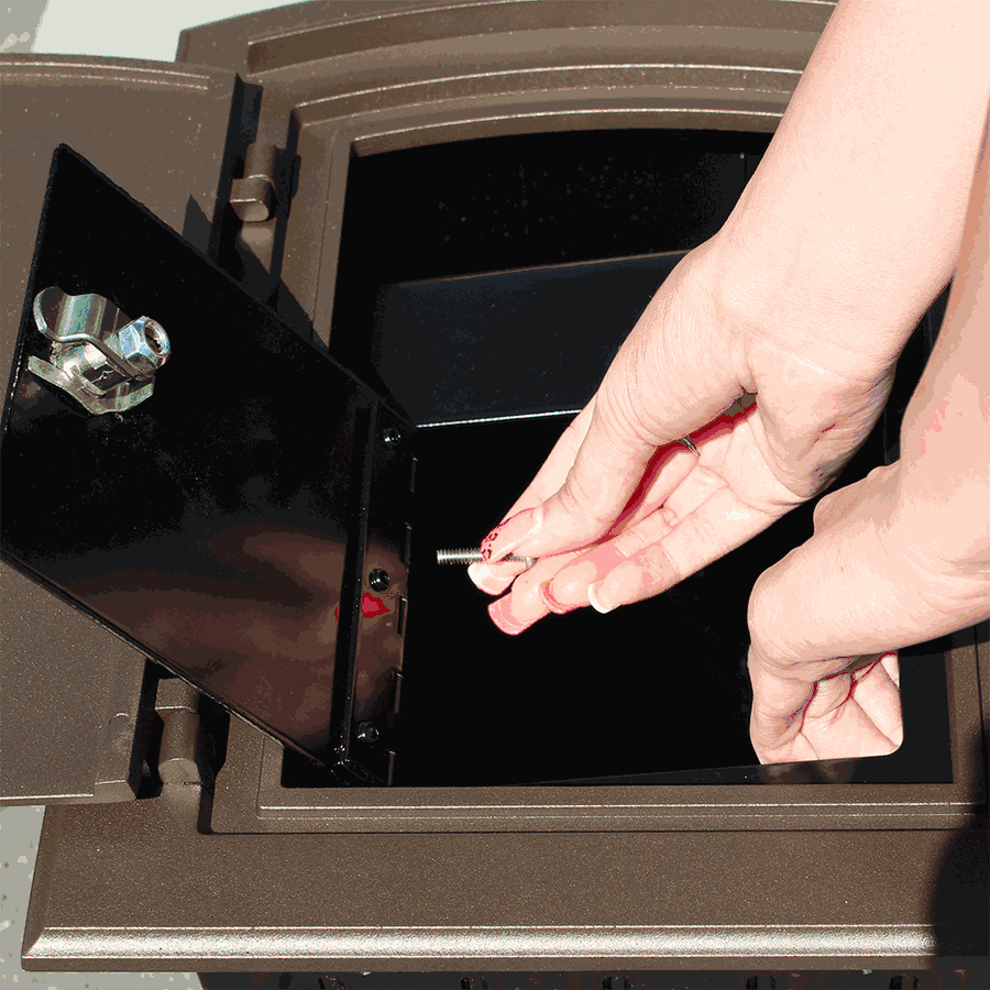 Manchester Column Mailbox Locking Conversion Kit (no mailbox)