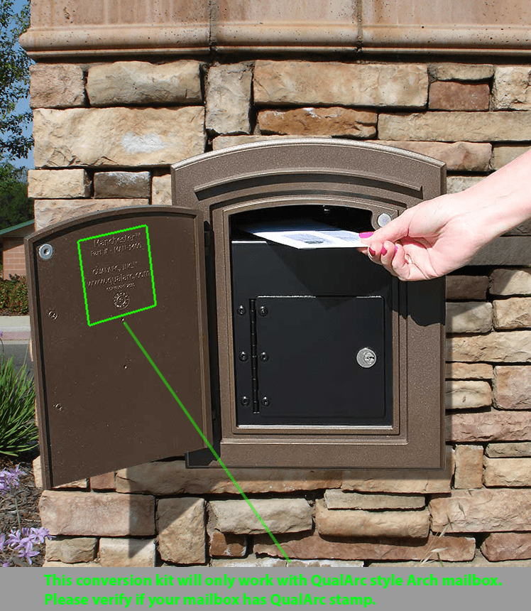 Locking Mailbox Pillar