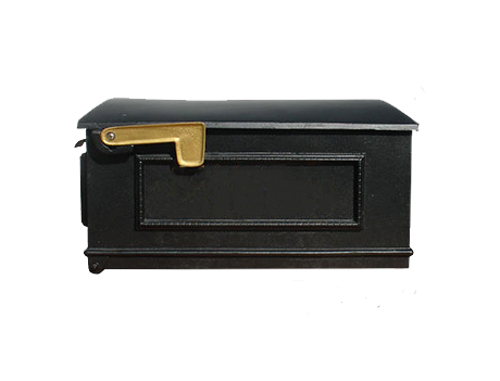 Builder Series Mailbox, Post, Solar Lamp Package, no plates