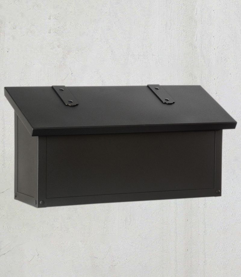Classic Horizontal Wall Mounted Mailbox