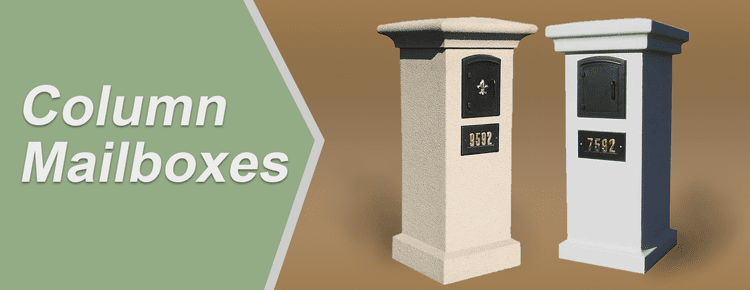 Column And Masonry Mailboxes
