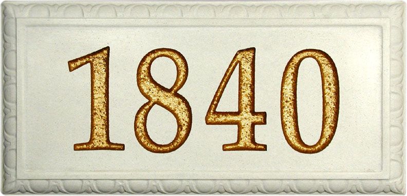 Deco Edge Address Block