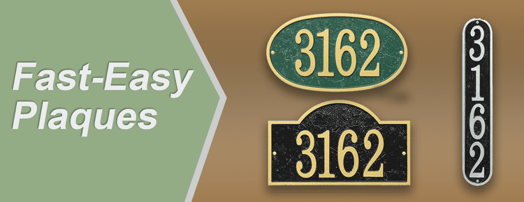 Fast and Easy Quick Ship Plaques