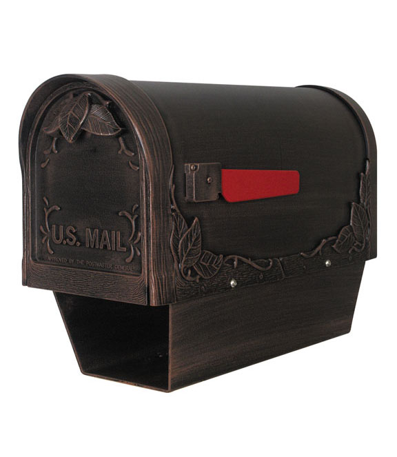 Floral Curbside Mailbox