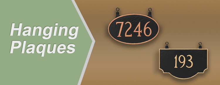 Hanging Address Plaques and Posts
