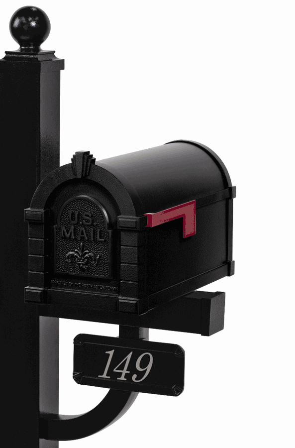 Keystone Series Double Deluxe Mailbox Post Package