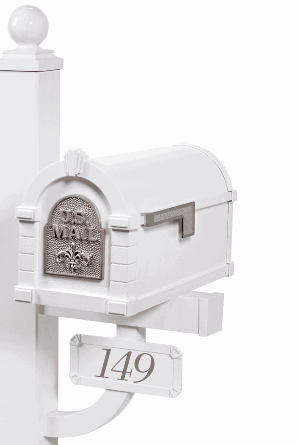 Keystone Series Double Deluxe Mailbox Post Package