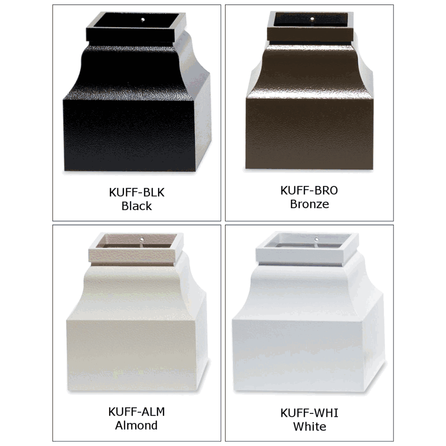 Keystone Series Double Deluxe Mailbox Post Package