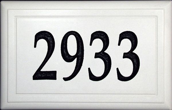 Medium Surface Mount Address Block