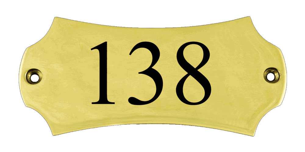 Ornate Rectangle Plaque