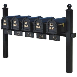 Pentad: Keystone Series Multi-Mount Mailbox Post Package