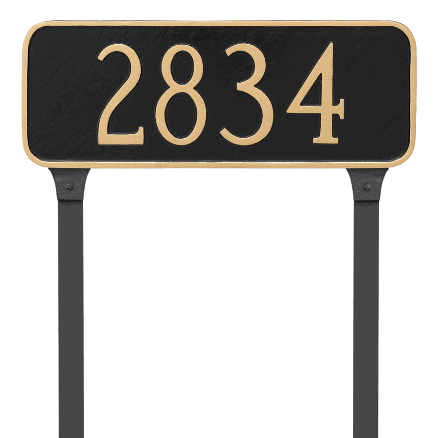 Rectangle Address Plaque Sign
