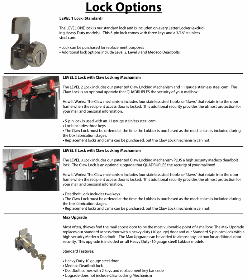 Slotted Vertical Drop Box