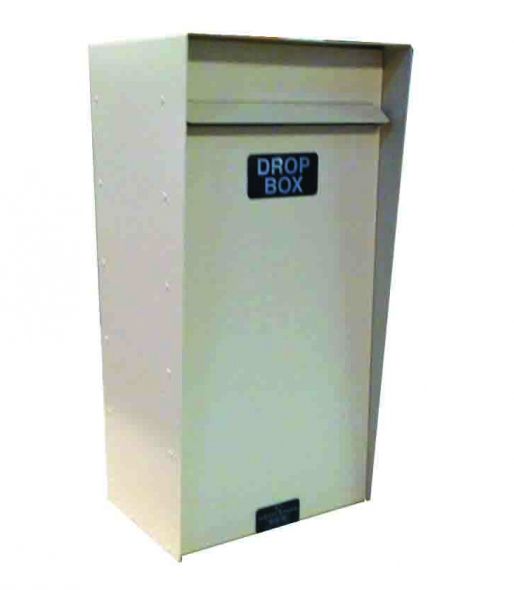 Slotted Vertical Drop Box, Aluminum
