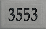 Cast Stone Address Blocks