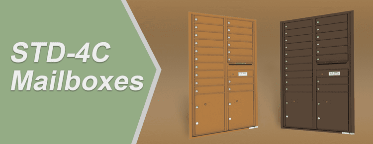 Standard Front-load 4C Mailboxes