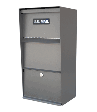 Vertical Wall Mount, Steel Mailbox
