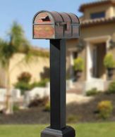 Brass & Copper Mailbox, Post Mounted Mailboxes