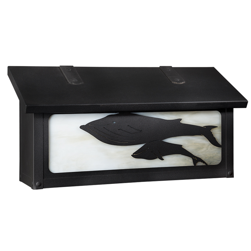 Whales Horizontal Mailbox