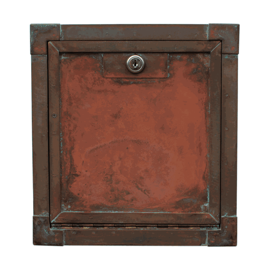 Winchester Double Door Column Mounted Mailbox