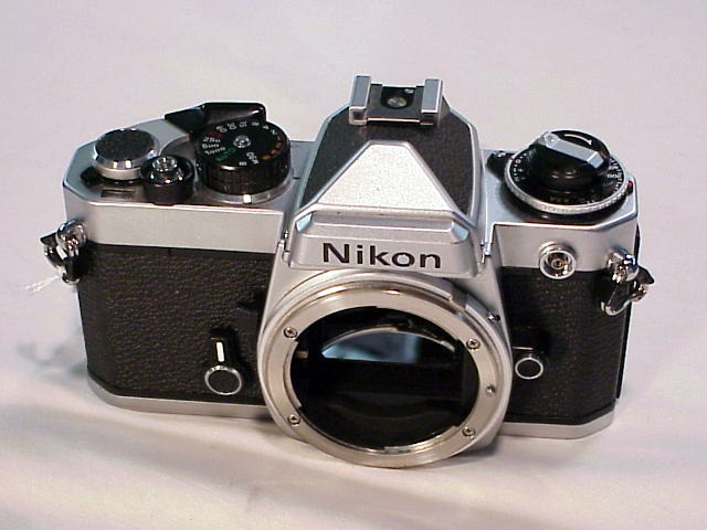 Nikon FE Camera with Grid Screen
