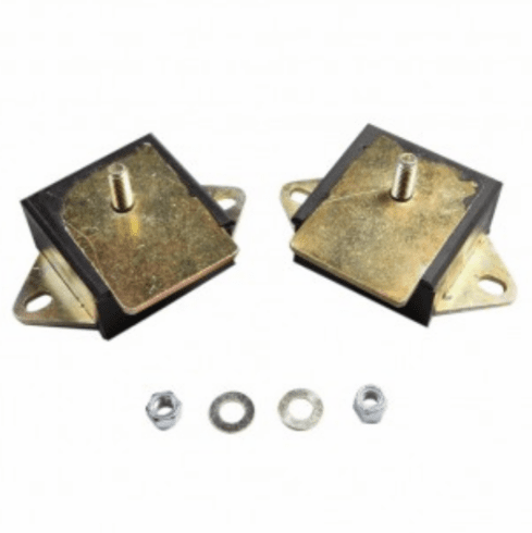 Prothane 1-501BL Black Polyurethane 6 Cylinder Engine Mount Set ...