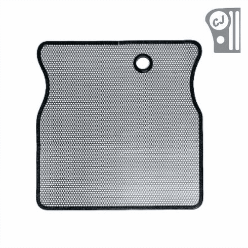 1110601 Radiator Bug Shield, Stainless Steel, 55-86 Jeep CJ Models by ...