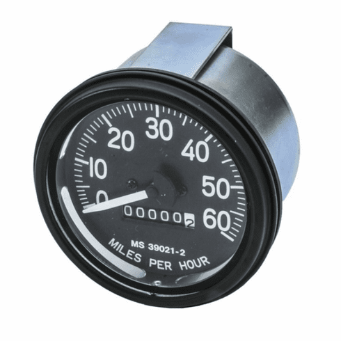 Jeep Part 118101 Complete Speedometer Assembly 0-60 MPH Fits 1950-66 ...