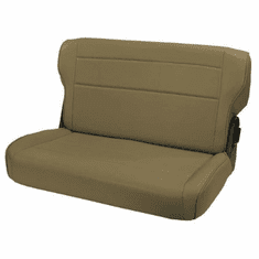 Rugged Ridge Fold & Tumble Rear Jeep Seats - Midwest Jeep Willys