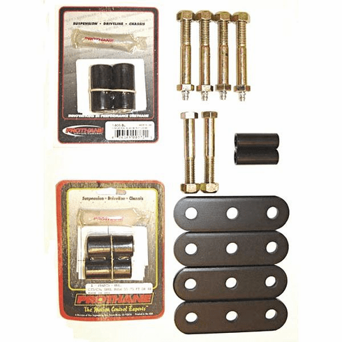 1826503 HD Front and Rear Leaf Spring Shackles, 55-75 Jeep CJ Models by ...